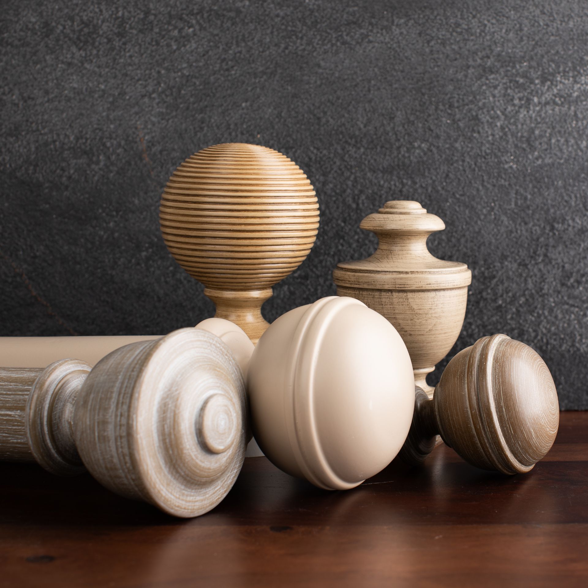 Byron and Byron | Luxury Wooden Curtain Poles & Finial Collections