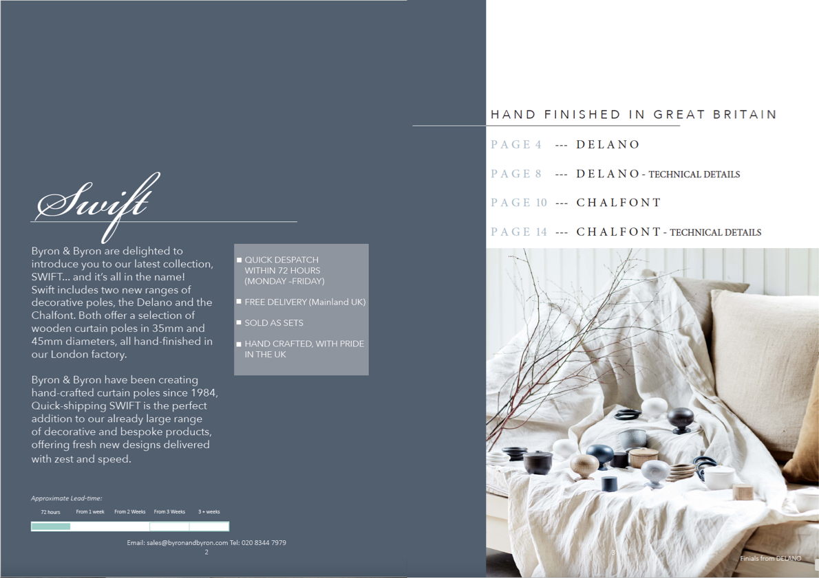 SWIFT COLLECTION | B&B